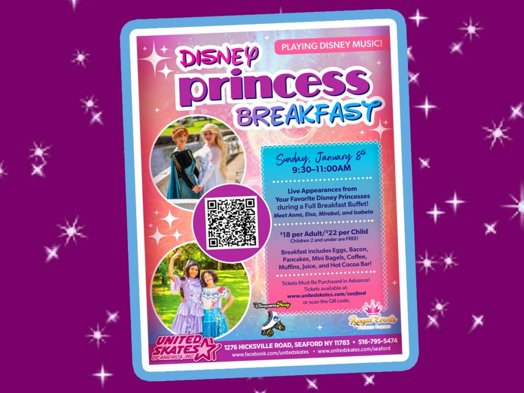 Disney Princess Breakfast | United Skates of America
