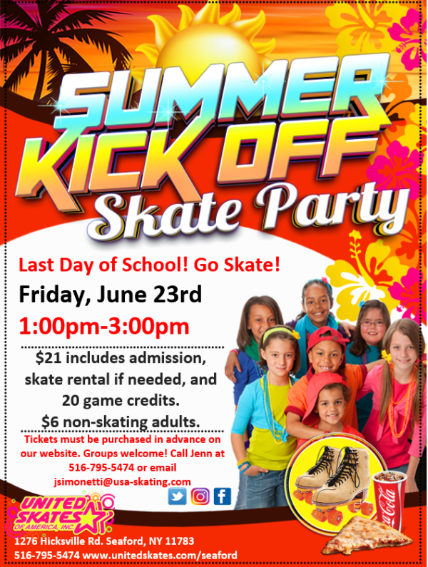 Summer Kickoff Party | United Skates of America