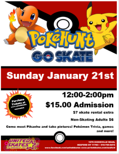 Glow Skate with Pikachu | United Skates of America