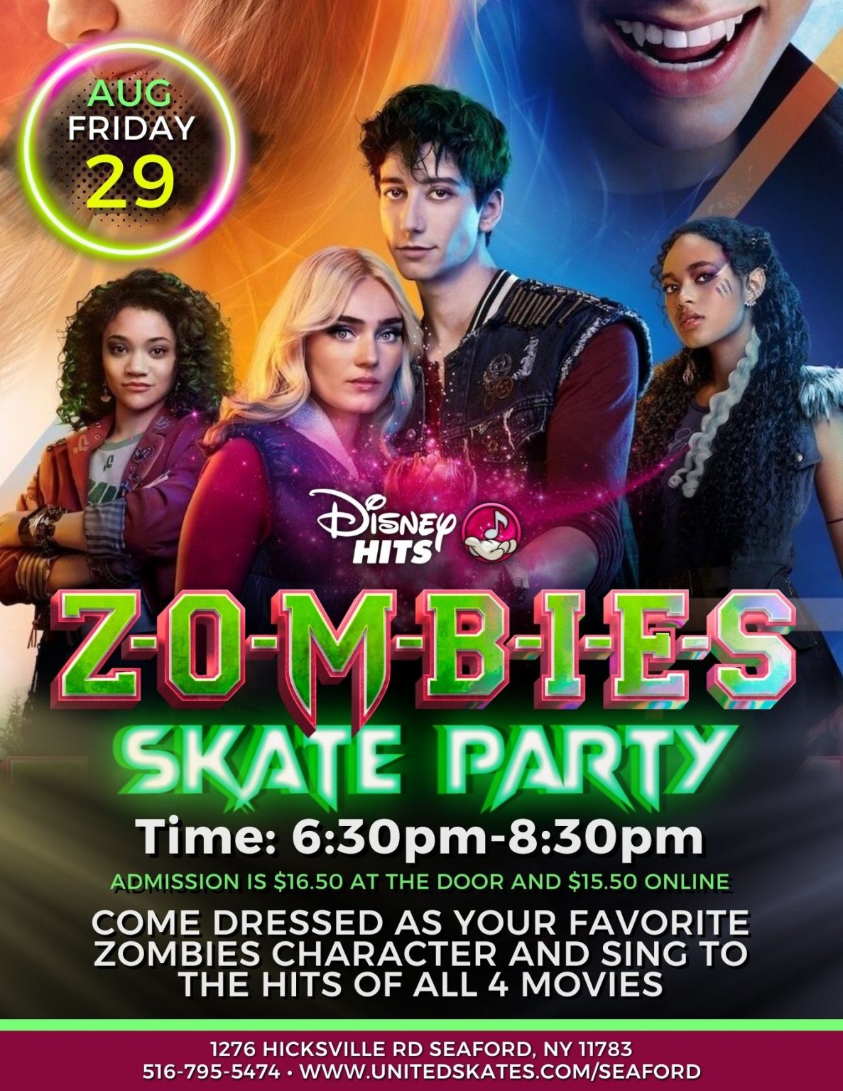 Zombie Skate Party | United Skates of America