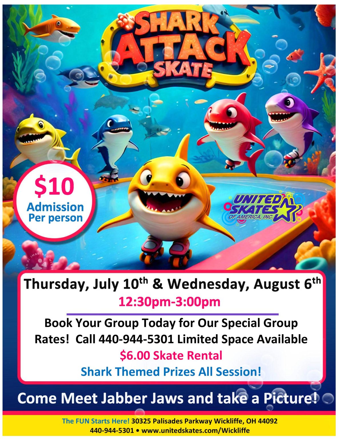 United Skates of America | Roller Skating, Birthdays & Arcade