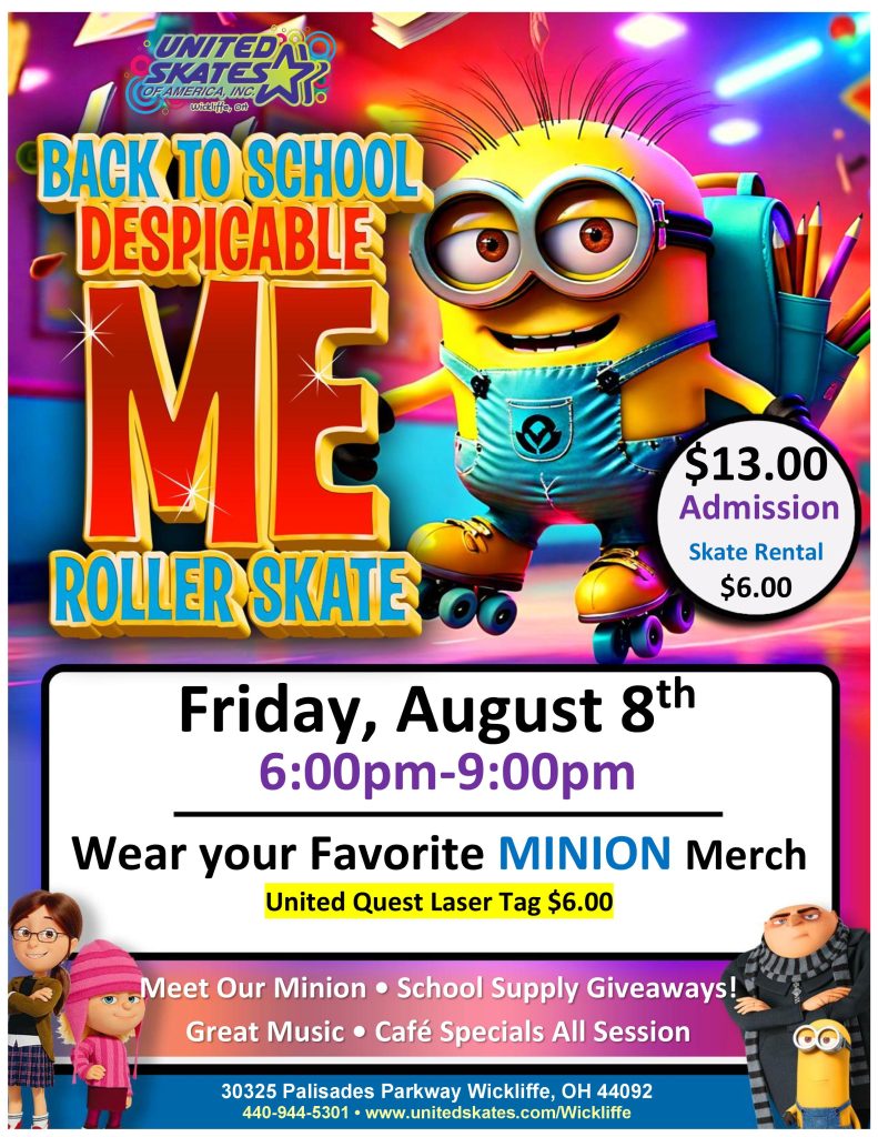 Back to School Skate | United Skates of America