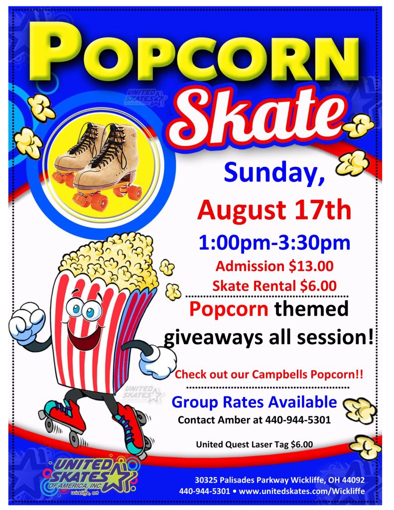 Popcorn Day | United Skates of America