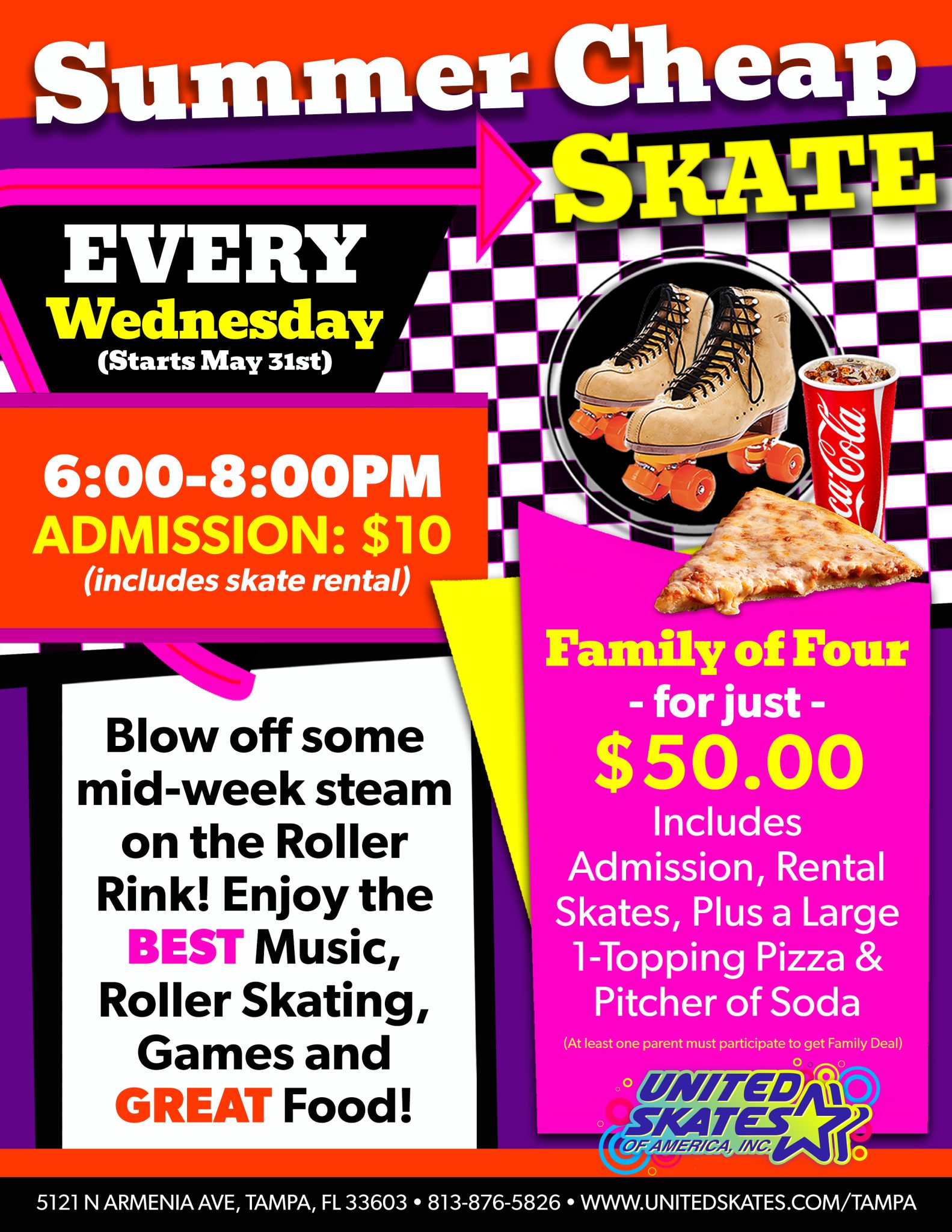 United Skates of America | Roller Rink, Parties, Arcade, & More