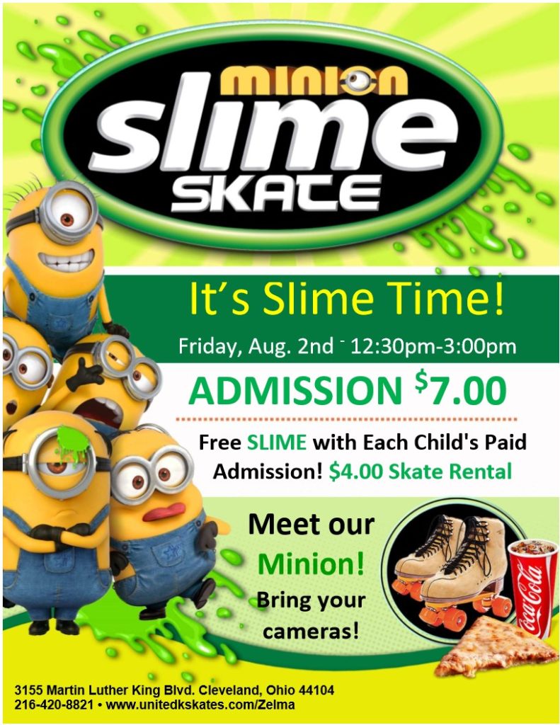 Slime Day with the Minion | Zelma Watson George Skating