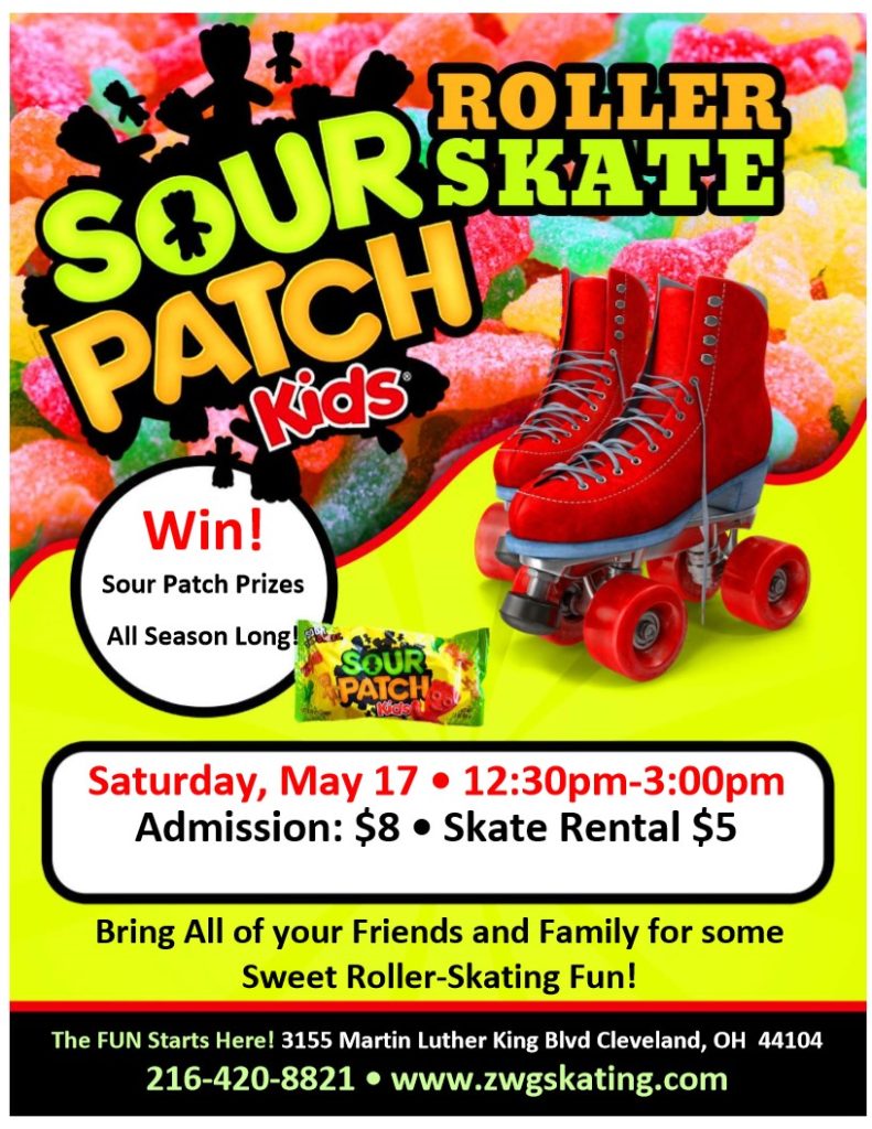 Sour Patch Roller Skate | Zelma Watson George Skating