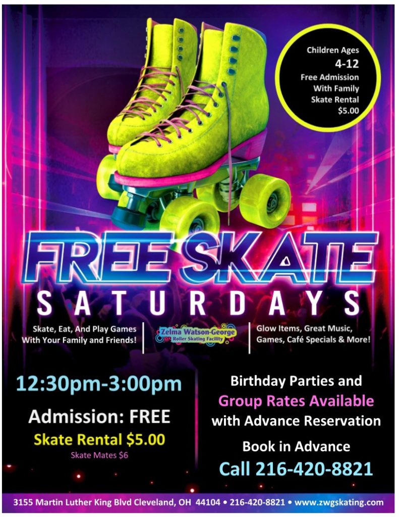 Saturday Public Skate | Zelma Watson George Skating