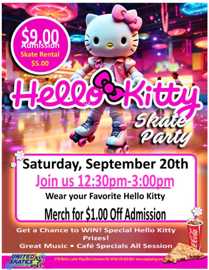 Hello Kitty Roller Skate | Zelma Watson George Skating