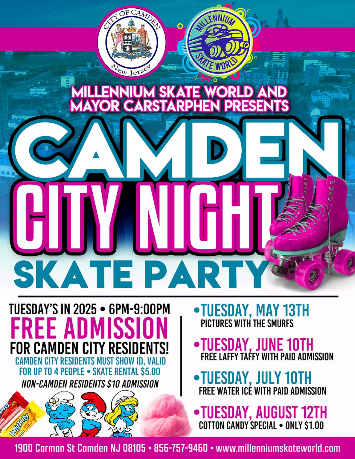 Camden City Night - Tuesday Family Night Skate | Millennium Skate World