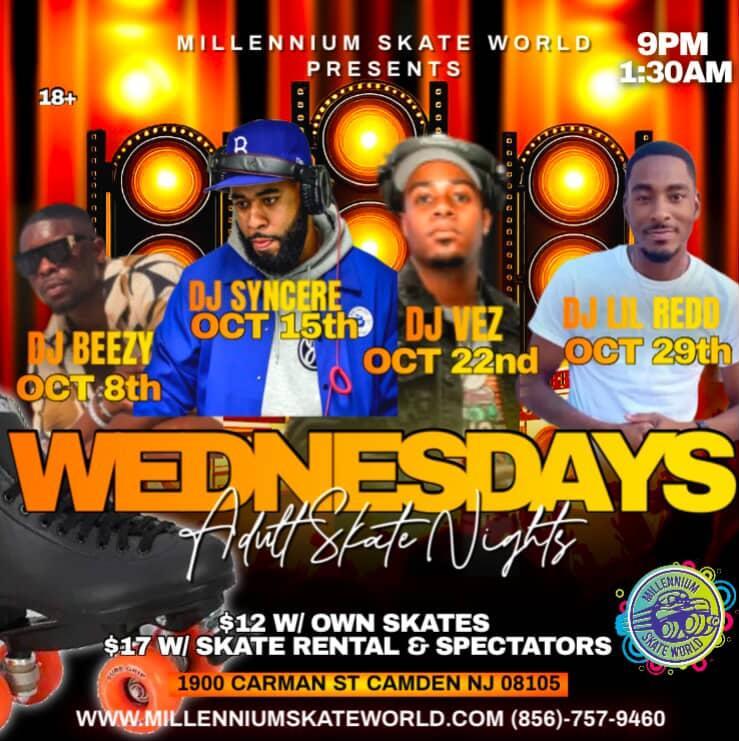 Adult Night Skate | Millennium Skate World