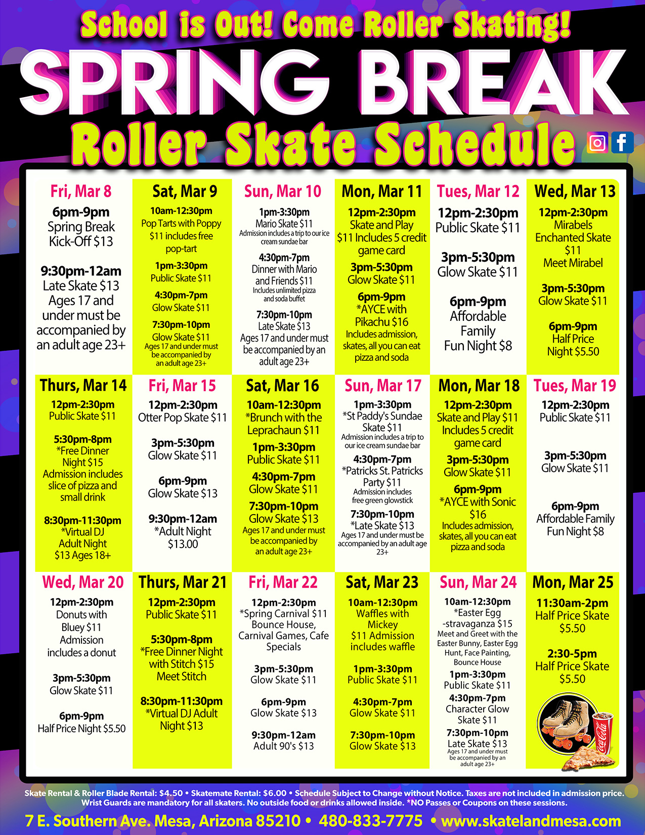 Special Events | Skateland Mesa