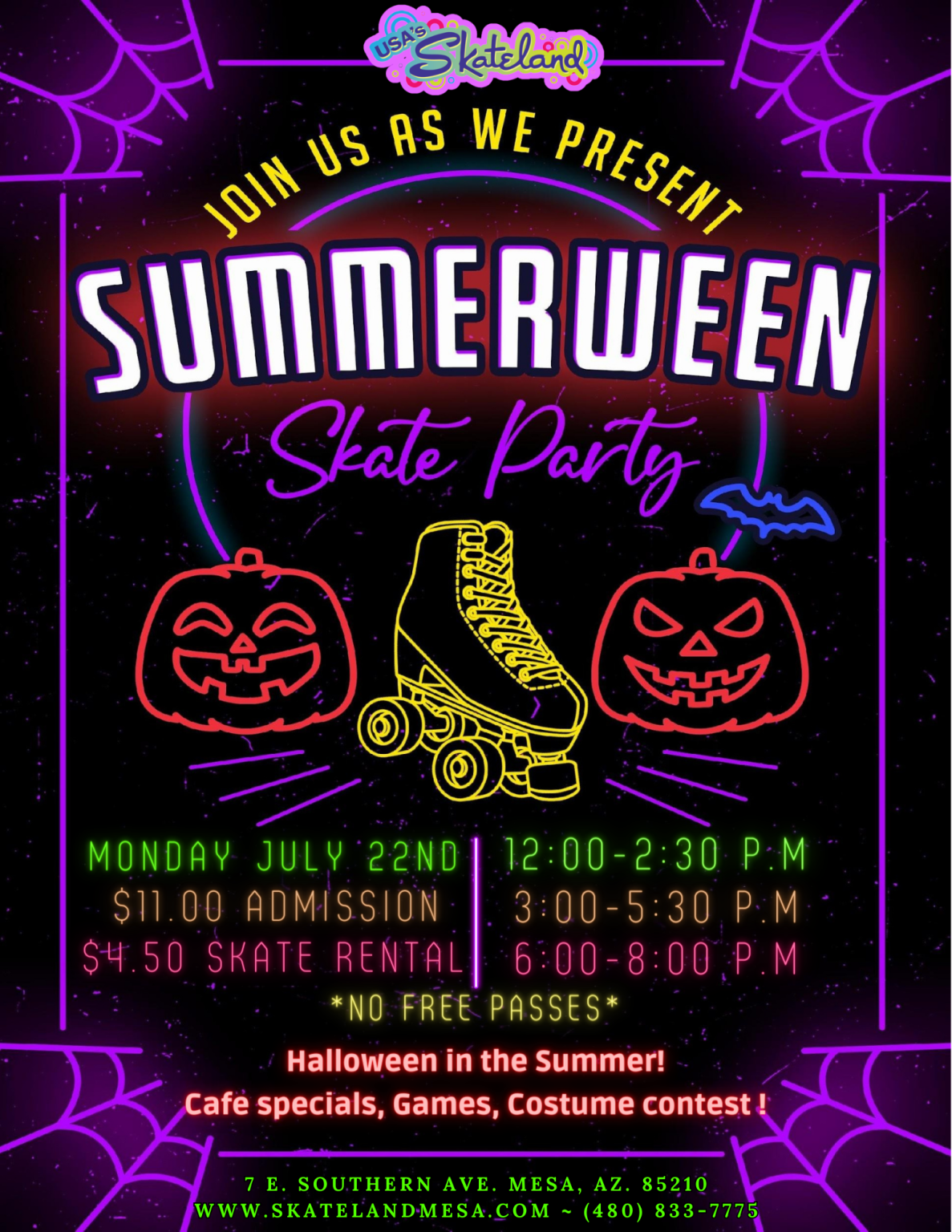 Summerween | Skateland Mesa
