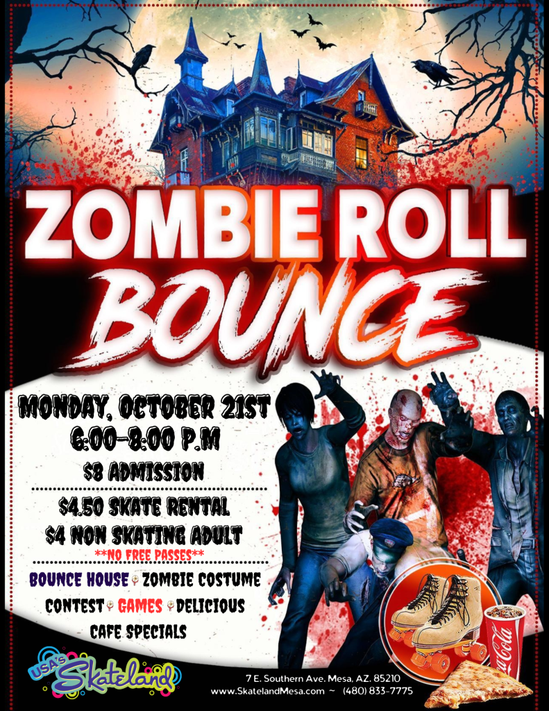 Zombie Roll Bounce | Skateland Mesa