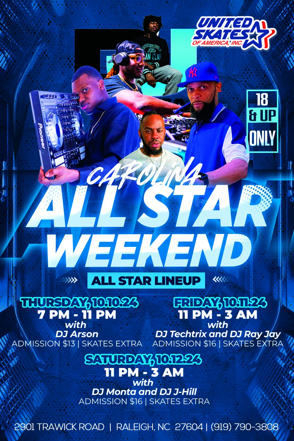 Carolina All Star Weekend | United Skates of America