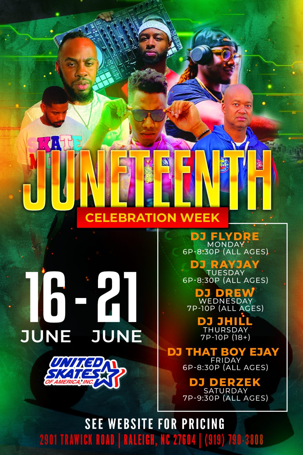 Juneteenth Celebration Week | United Skates of America