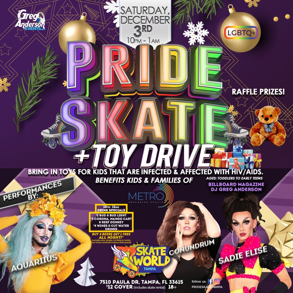 Pride Night Toy Drive | Skateworld