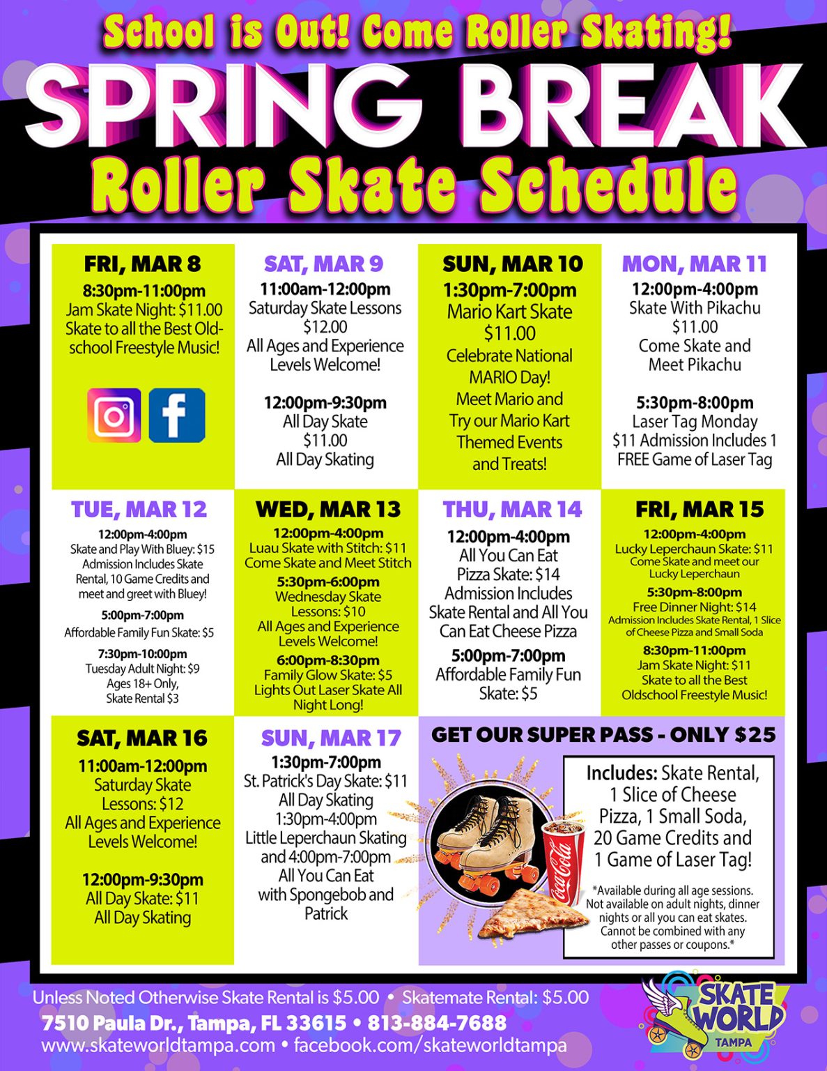 Skateworld | Roller Skating, Birthday Parties & Arcade