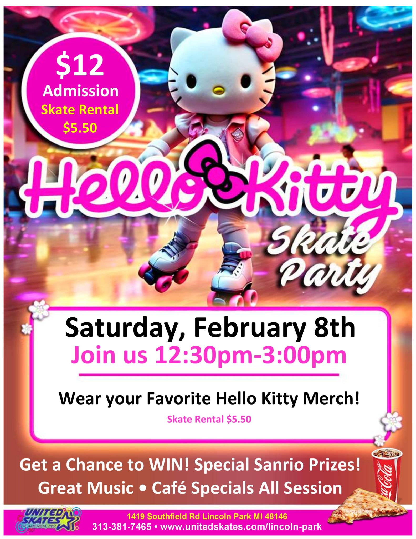 Hello Kitty Skate | United Skates of America