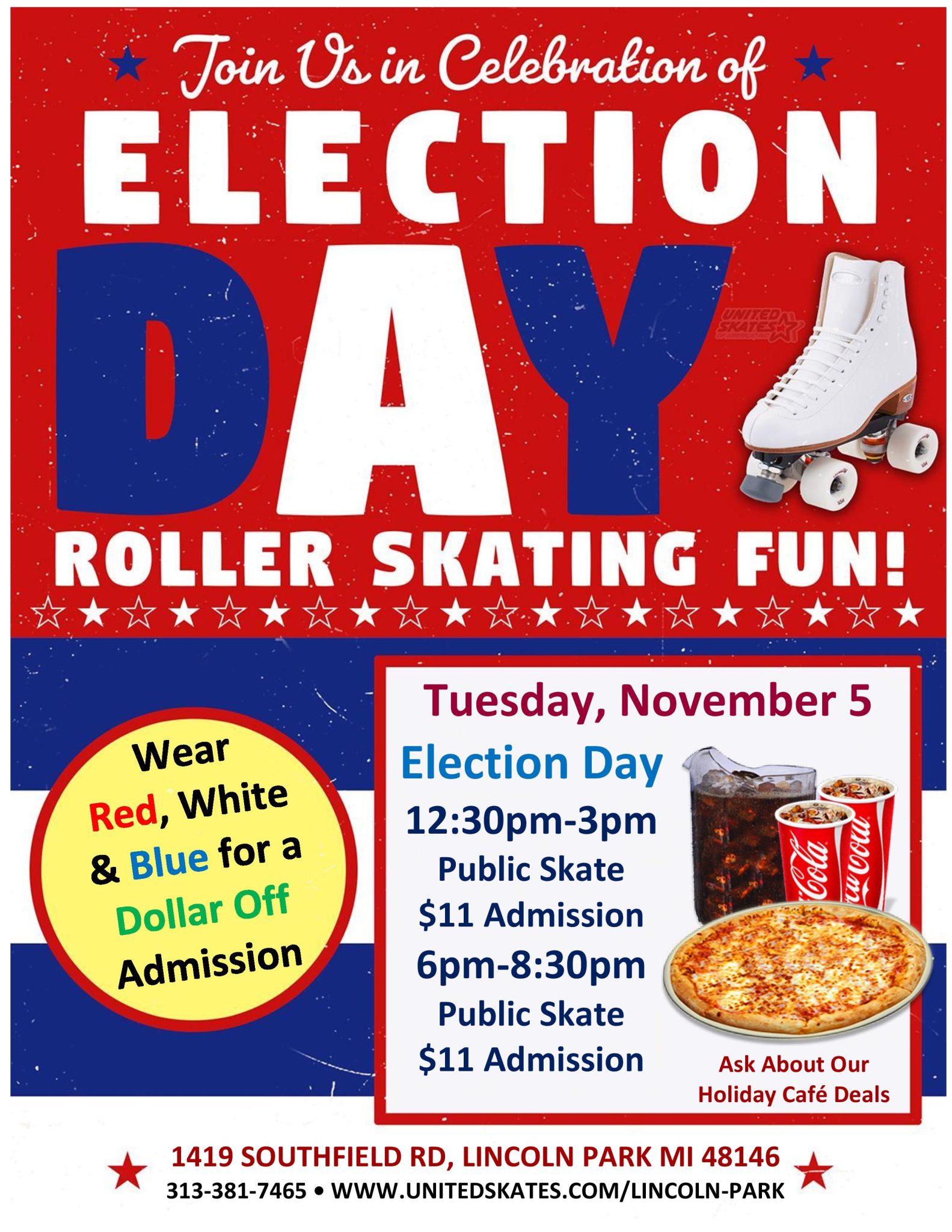 Election Day Skate | United Skates of America