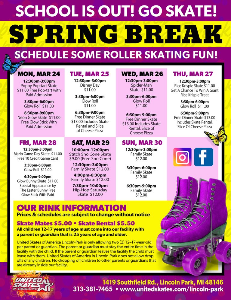 United Skates of Amercia | Roller Skating, Birthdays & Arcade