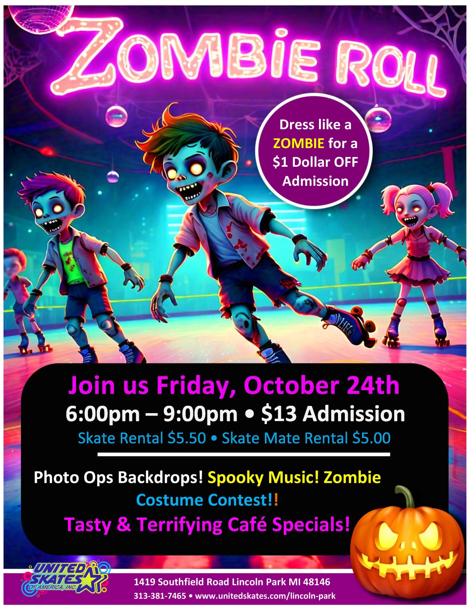 Zombie Roll | United Skates of America