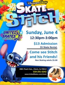 Skate with STITCH | United Skates of America