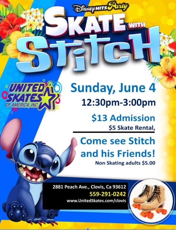 Skate with STITCH | United Skates of America