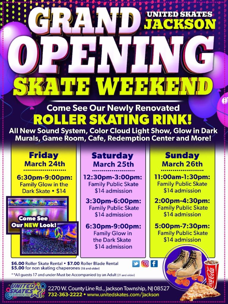 Grand Opening Skate Weekend | United Skates of America
