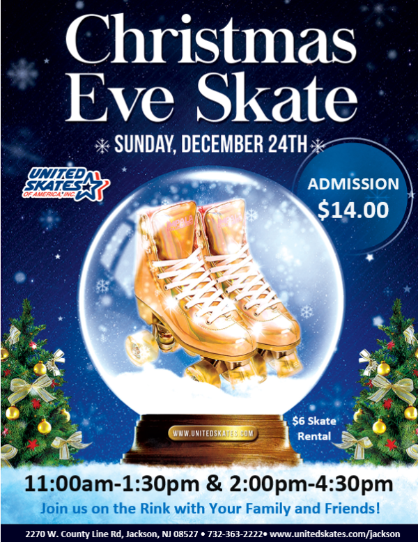 Christmas Eve Skate | United Skates of America