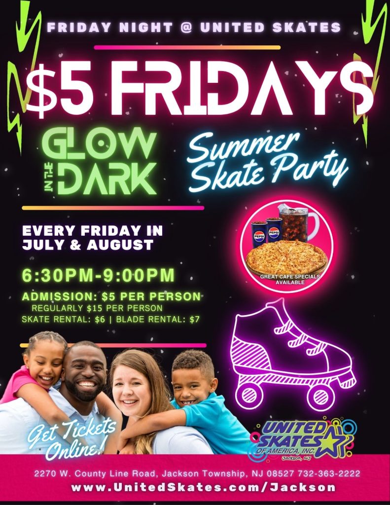 $5 Fridays | United Skates of America