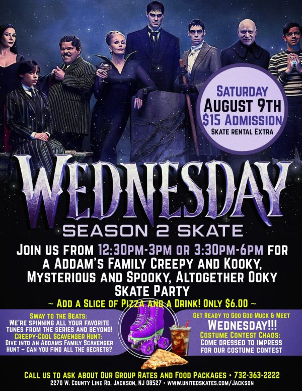 Wednesday Season 2 Skate | United Skates of America