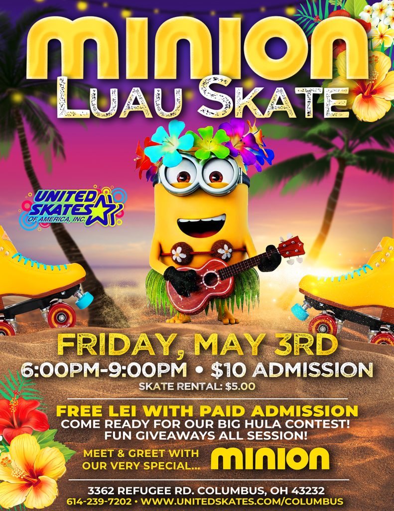 Minion Lua Skate Party | United Skates of America