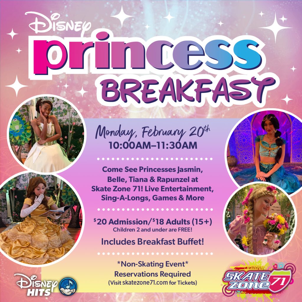 Disney Princess Breakfast | Skate Zone 71