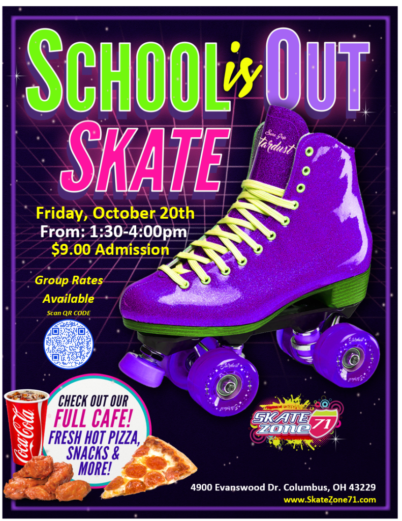 School’s Out Skate! | Skate Zone 71