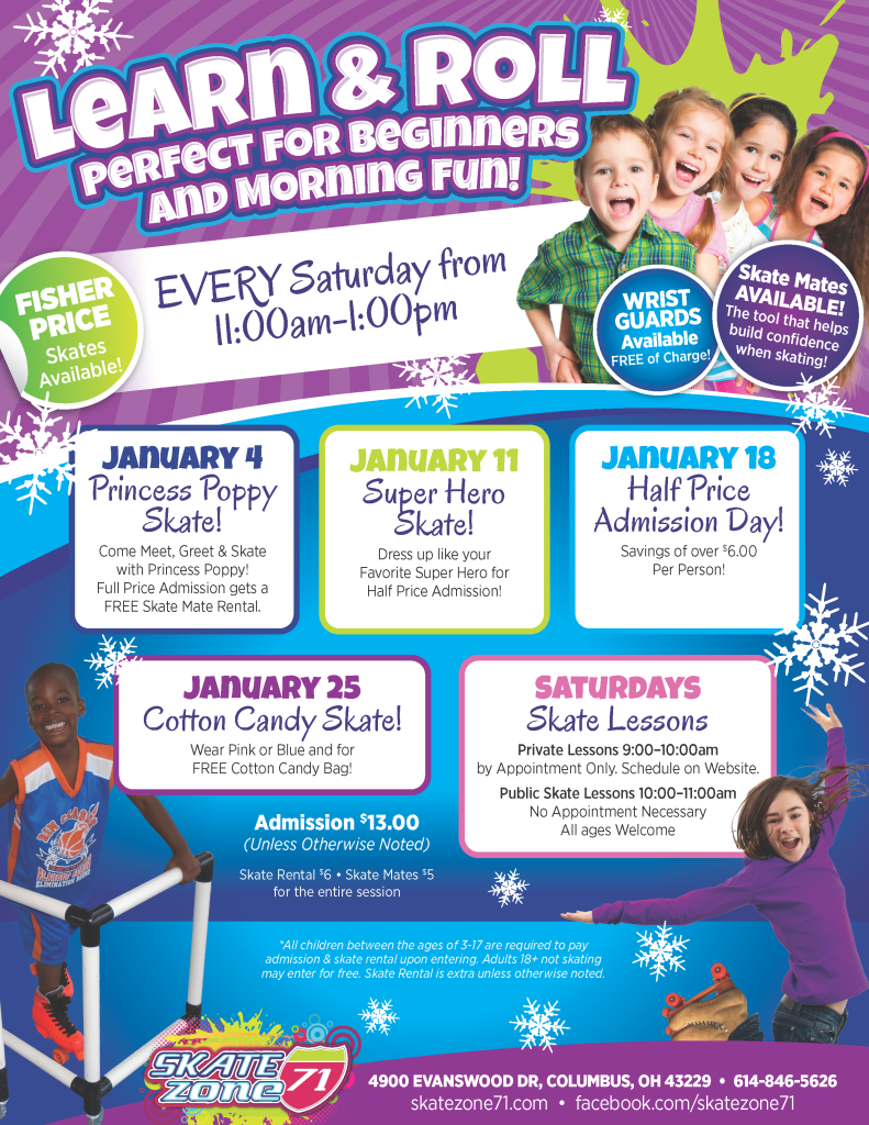 Skate Zone 71 | Roller Skating, Birthday Parties & Arcade