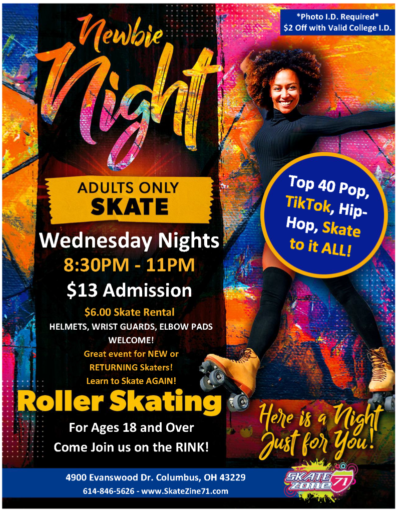 Activities - Roller Skating, Arcade, & Cafe | Skate Zone 71