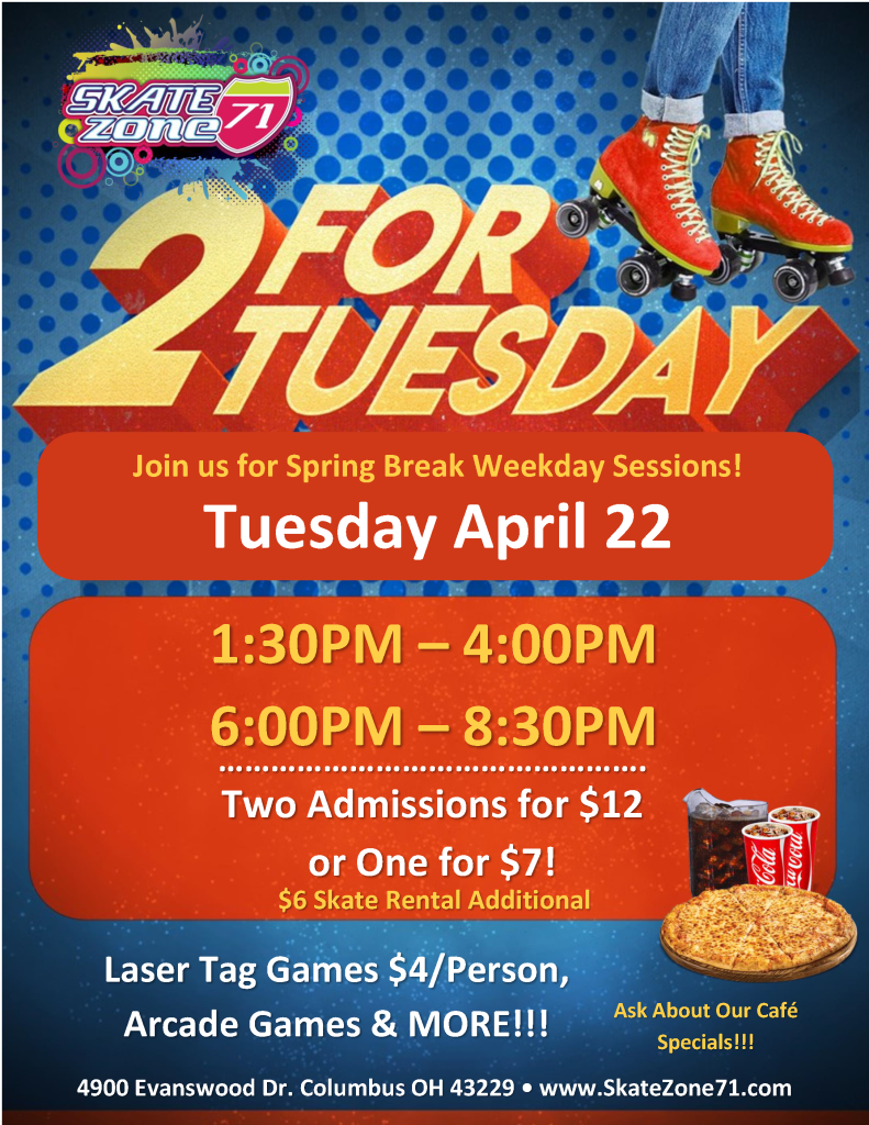 Activities - Roller Skating, Arcade, & Cafe | Skate Zone 71