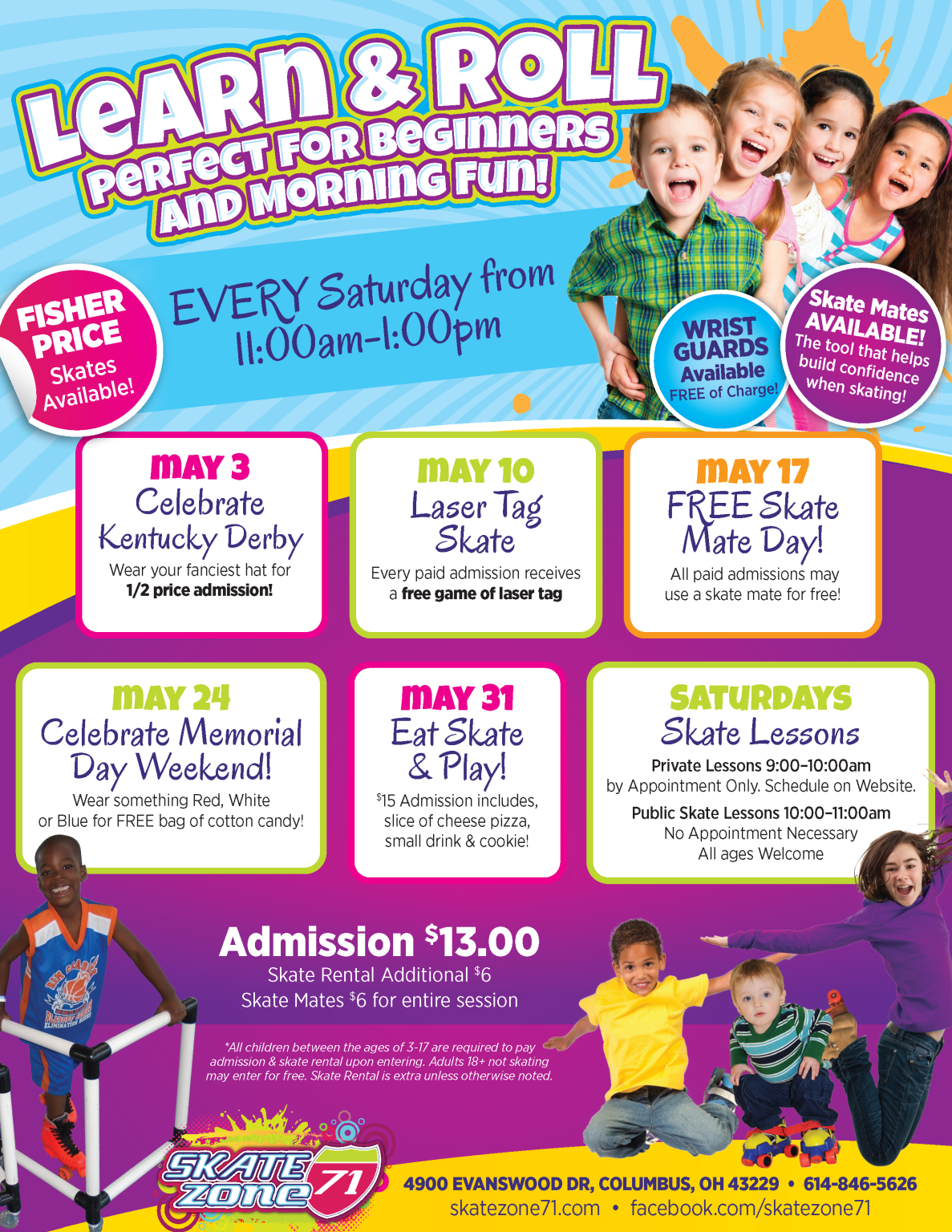 Skate Zone 71 | Roller Skating, Birthday Parties & Arcade