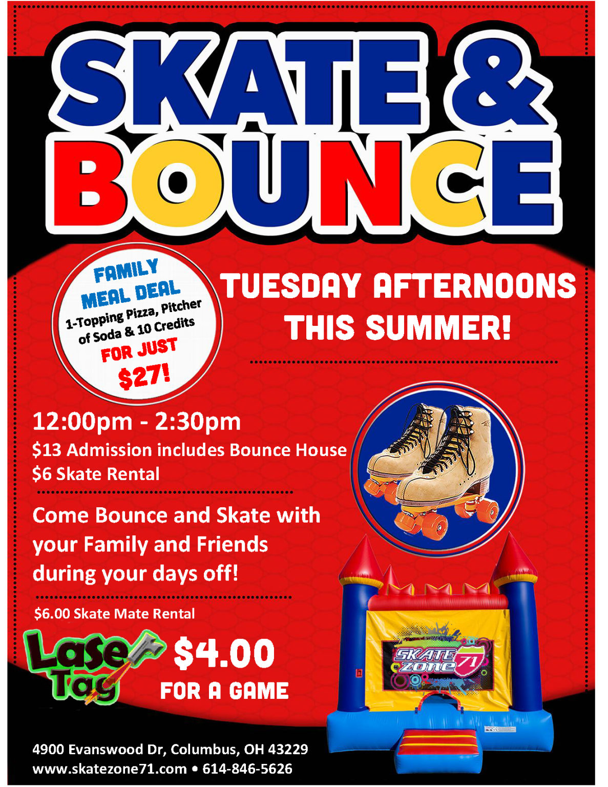 Skate Zone 71 | Roller Skating, Birthday Parties & Arcade